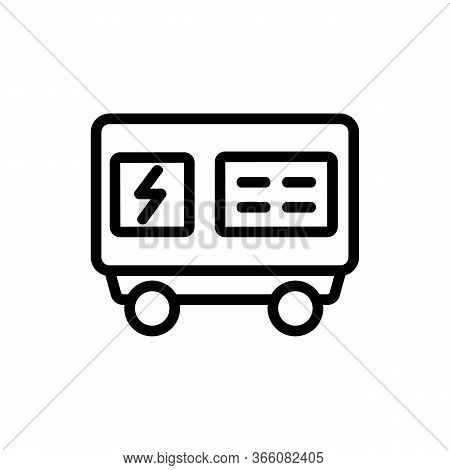Electric Generator Vector & Photo (Free Trial) | Bigstock