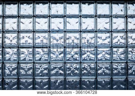 Blue Glass Brick Wall Image & Photo (Free Trial) | Bigstock