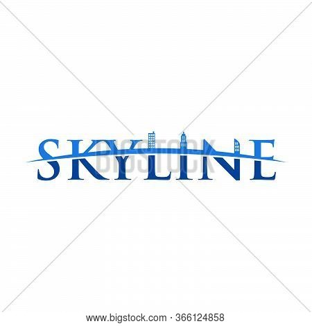 Skyline Logo Concept Vector & Photo (Free Trial) | Bigstock