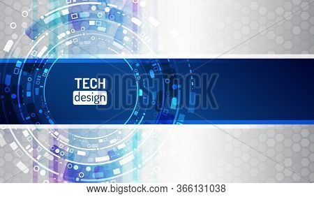 Hi Tech Design Vector & Photo (Free Trial) | Bigstock