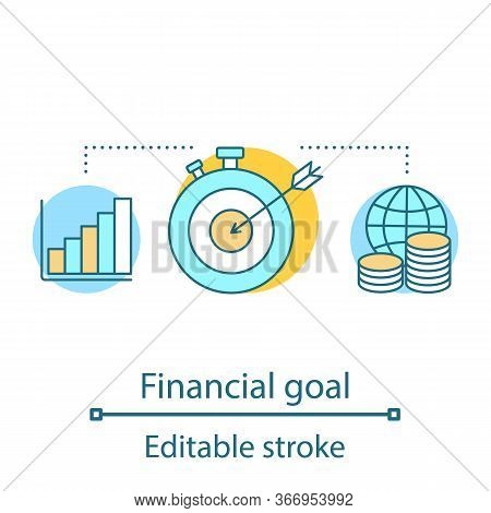 Financial Goal Vector & Photo (Free Trial) | Bigstock