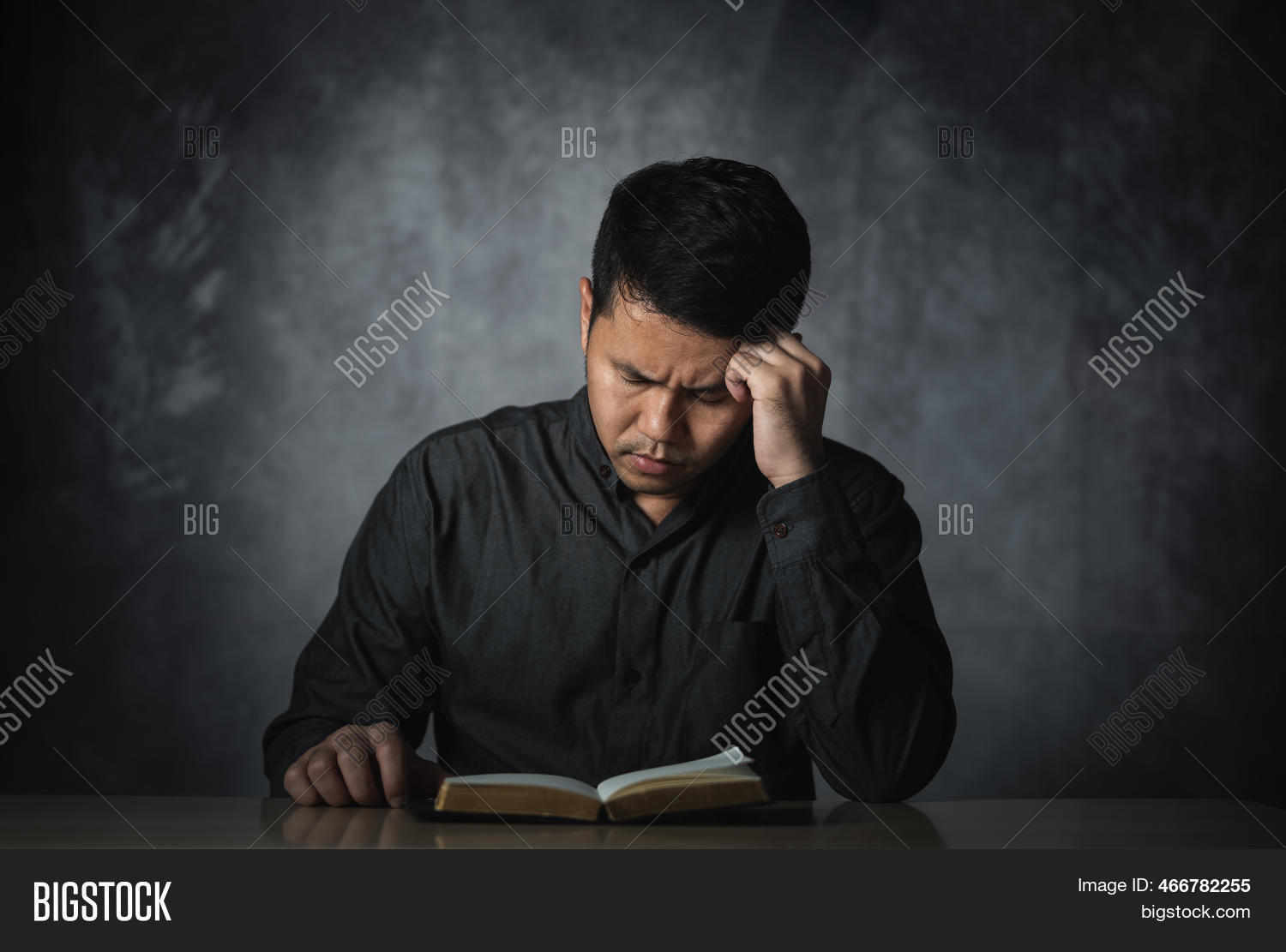 Asian Man Reading Book Image & Photo (Free Trial) | Bigstock