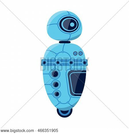 Robot Cartoon Vector Vector & Photo (Free Trial) | Bigstock