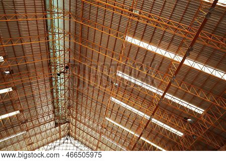 Steel Roof Structure Image & Photo (Free Trial) | Bigstock