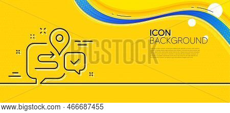 Journey Line Icon. Vector & Photo (Free Trial) | Bigstock