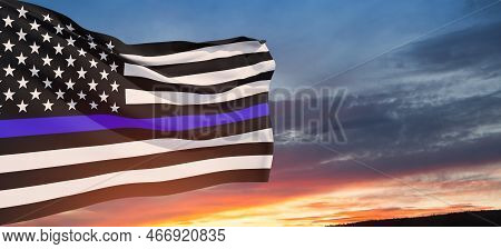 American Flag Police Image & Photo (Free Trial) | Bigstock