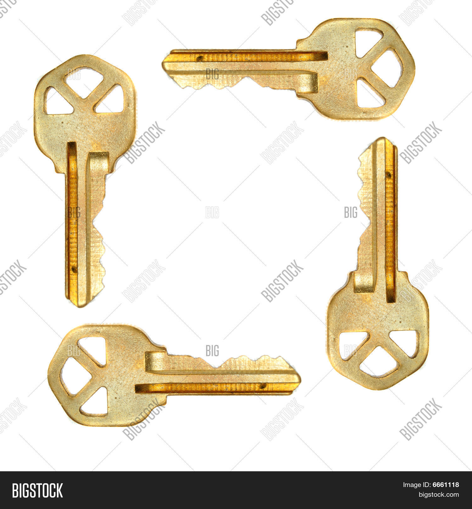Four Gold Keys Image & Photo (Free Trial) | Bigstock