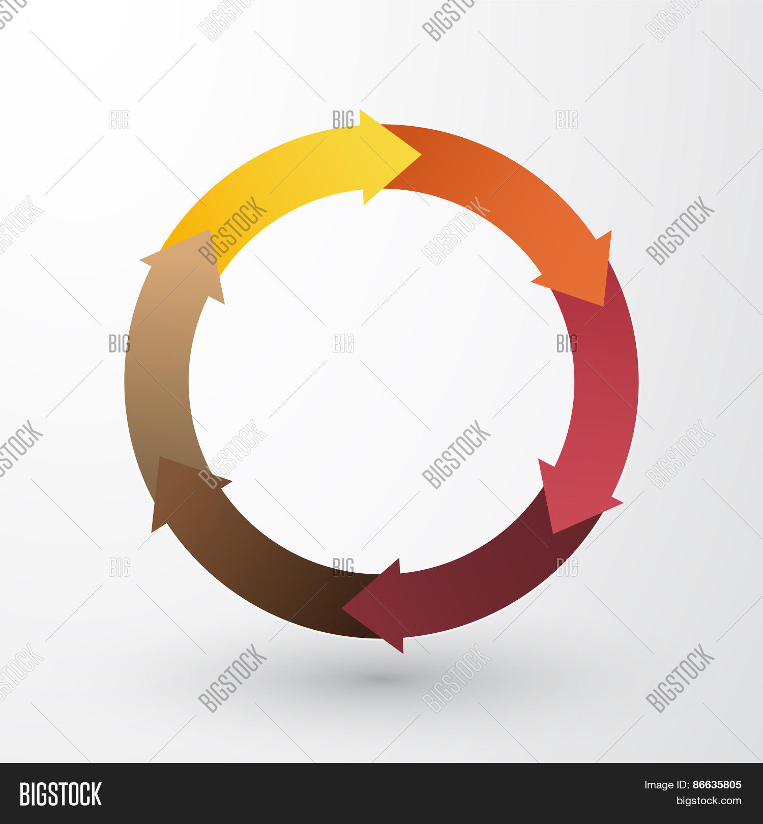 Vector y foto Wheel Colored (prueba gratis) | Bigstock