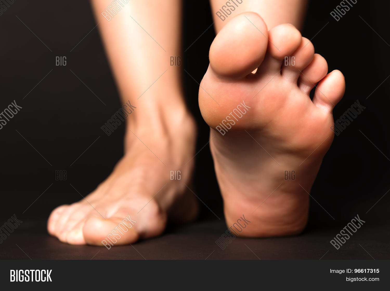 Foot Stapping Isolated Image & Photo (Free Trial) | Bigstock