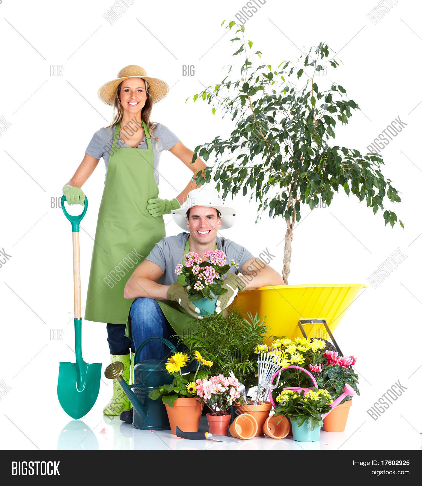 Gardening. People Image & Photo (Free Trial) | Bigstock