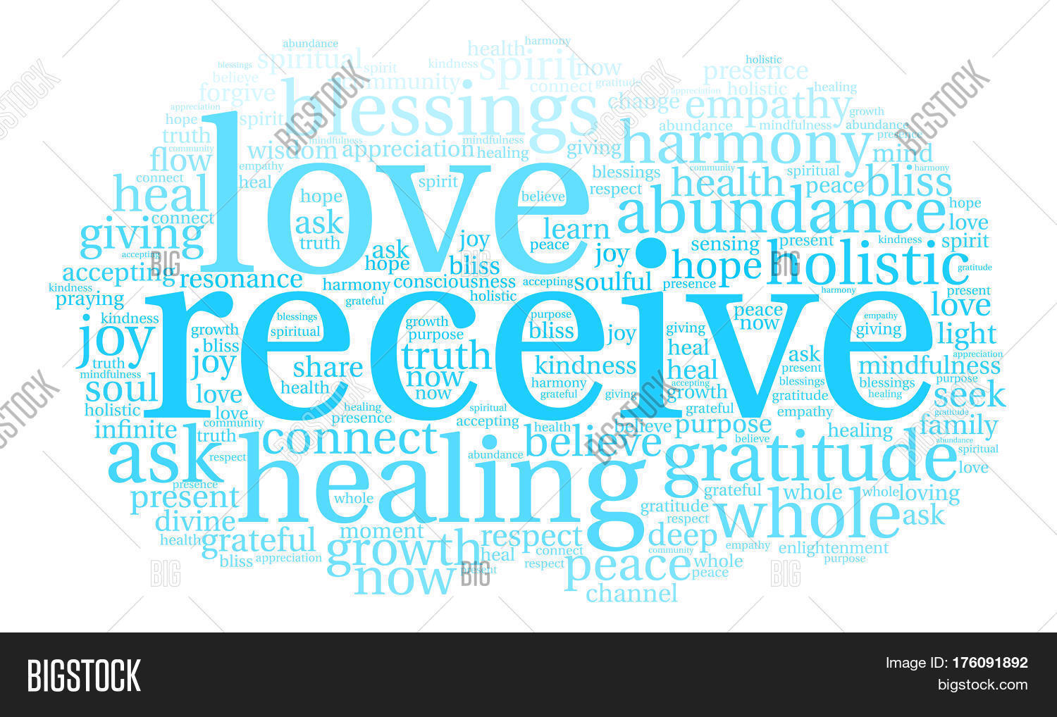 Receive Word Cloud Vector & Photo (Free Trial) | Bigstock