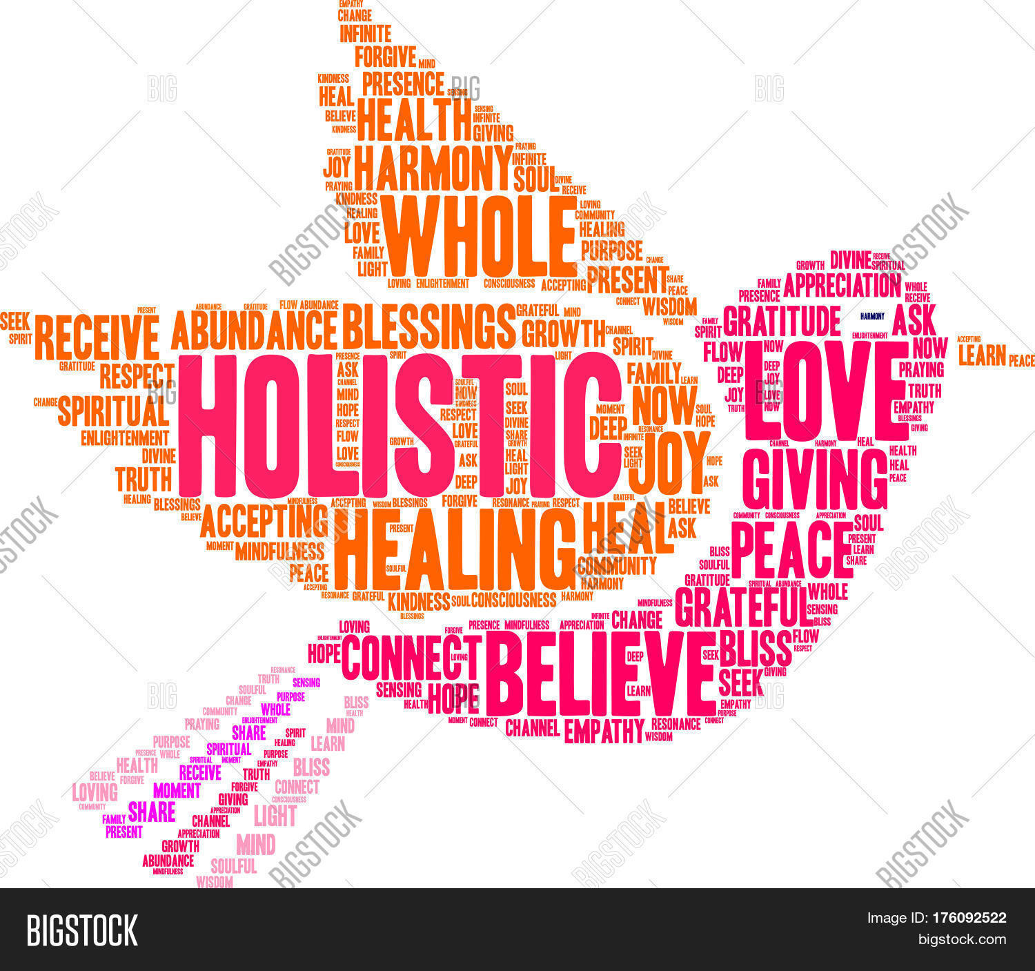 Holistic Word Cloud Vector & Photo (Free Trial) | Bigstock