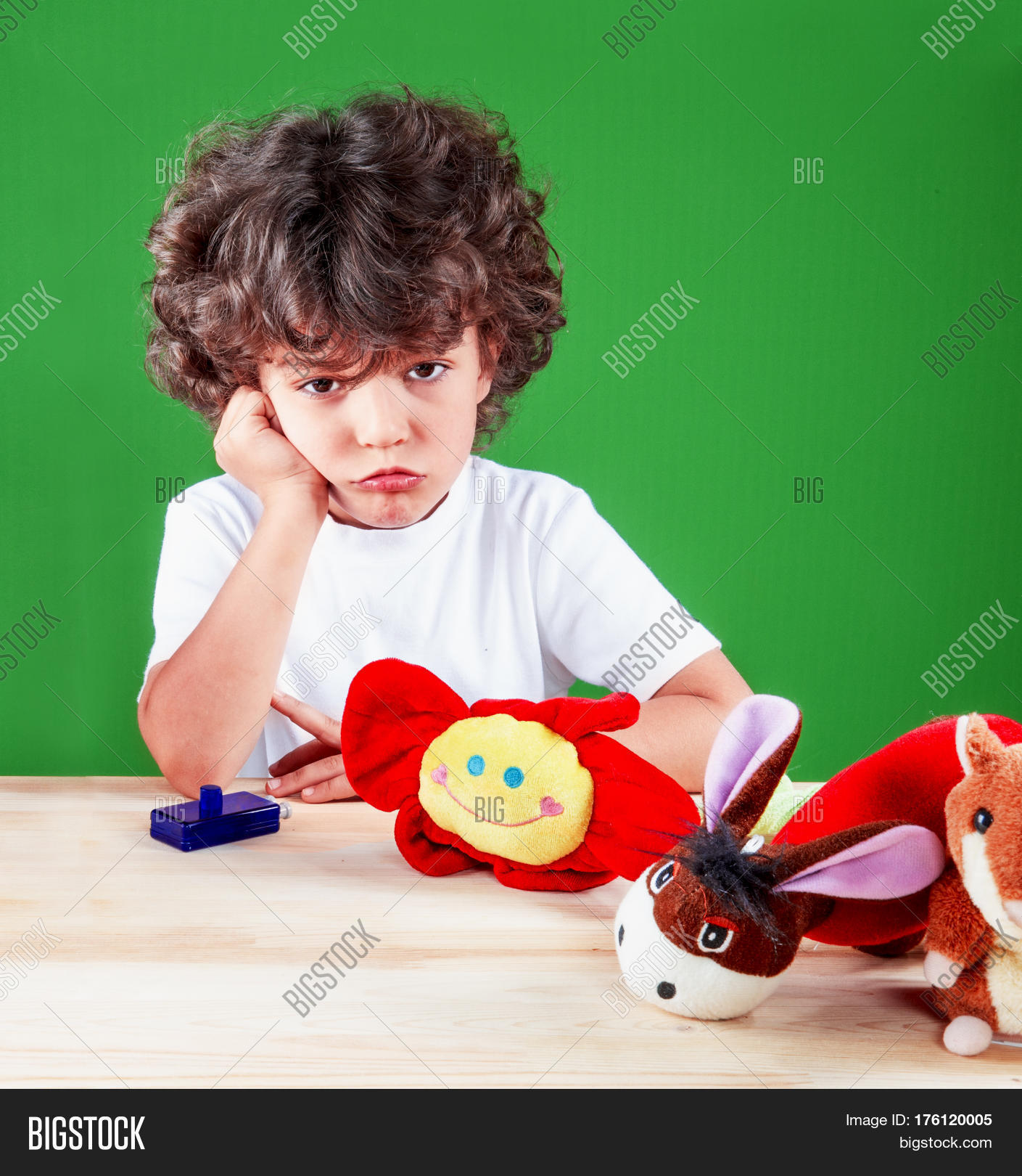 Cute Little Sad Boy Image & Photo (Free Trial) | Bigstock