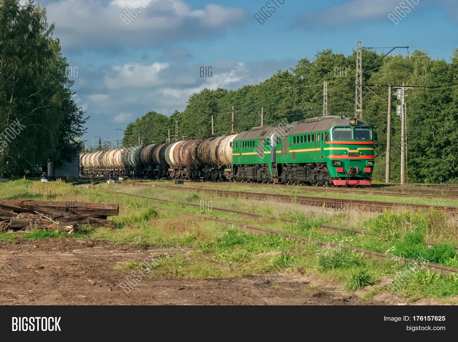Freight Train Image & Photo (Free Trial) | Bigstock