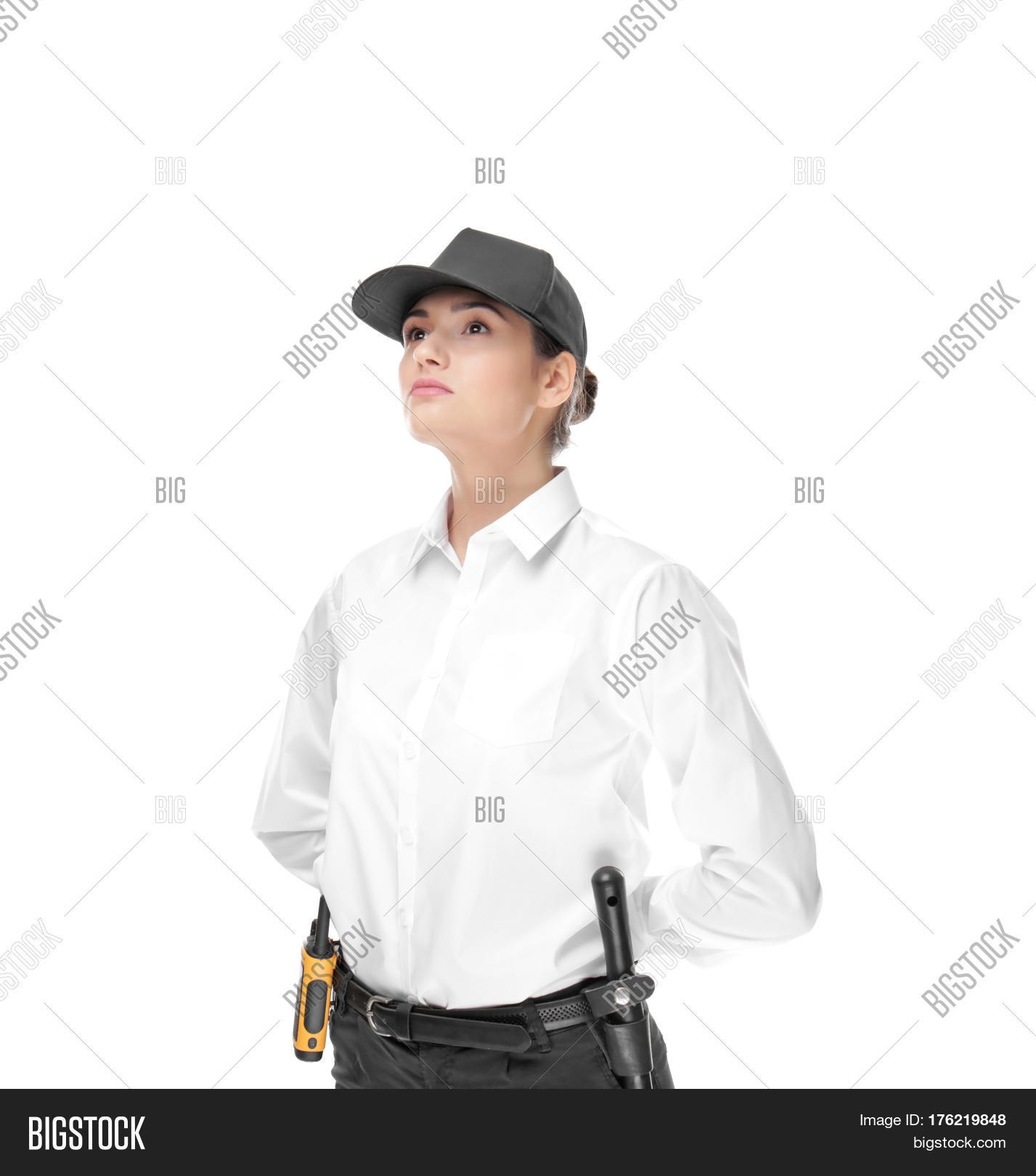 Female Security Guard Image & Photo (Free Trial) | Bigstock