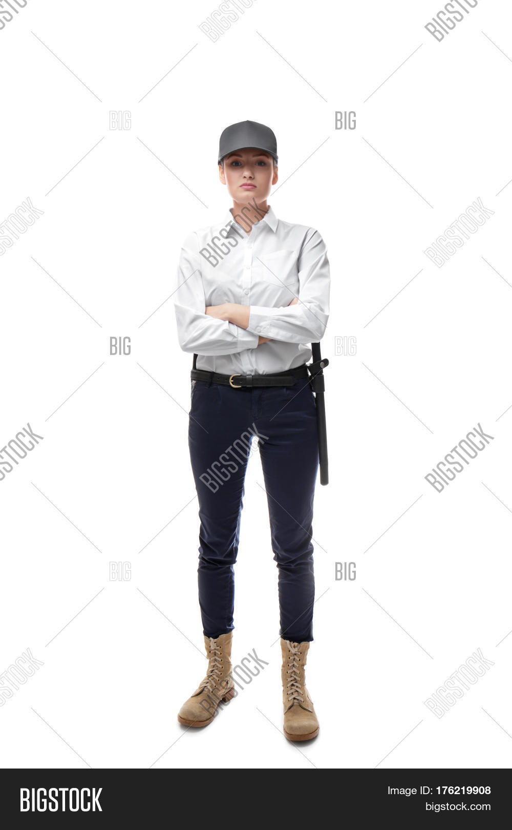 Female Security Guard Image & Photo (Free Trial) | Bigstock