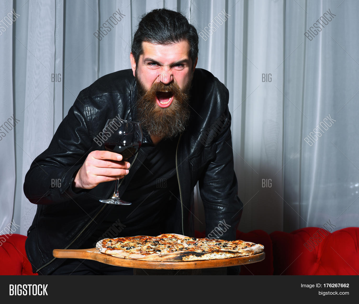 Angry Bearded Man Image & Photo (Free Trial) | Bigstock