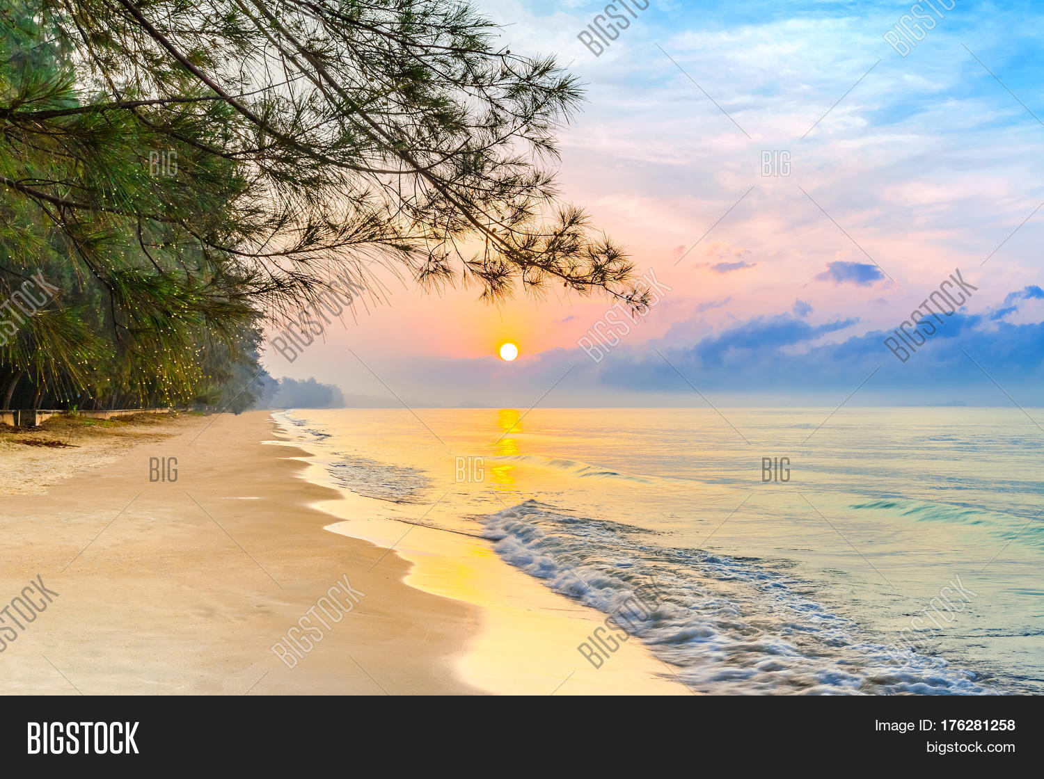 Beautiful Sunrise On Image & Photo (Free Trial) | Bigstock