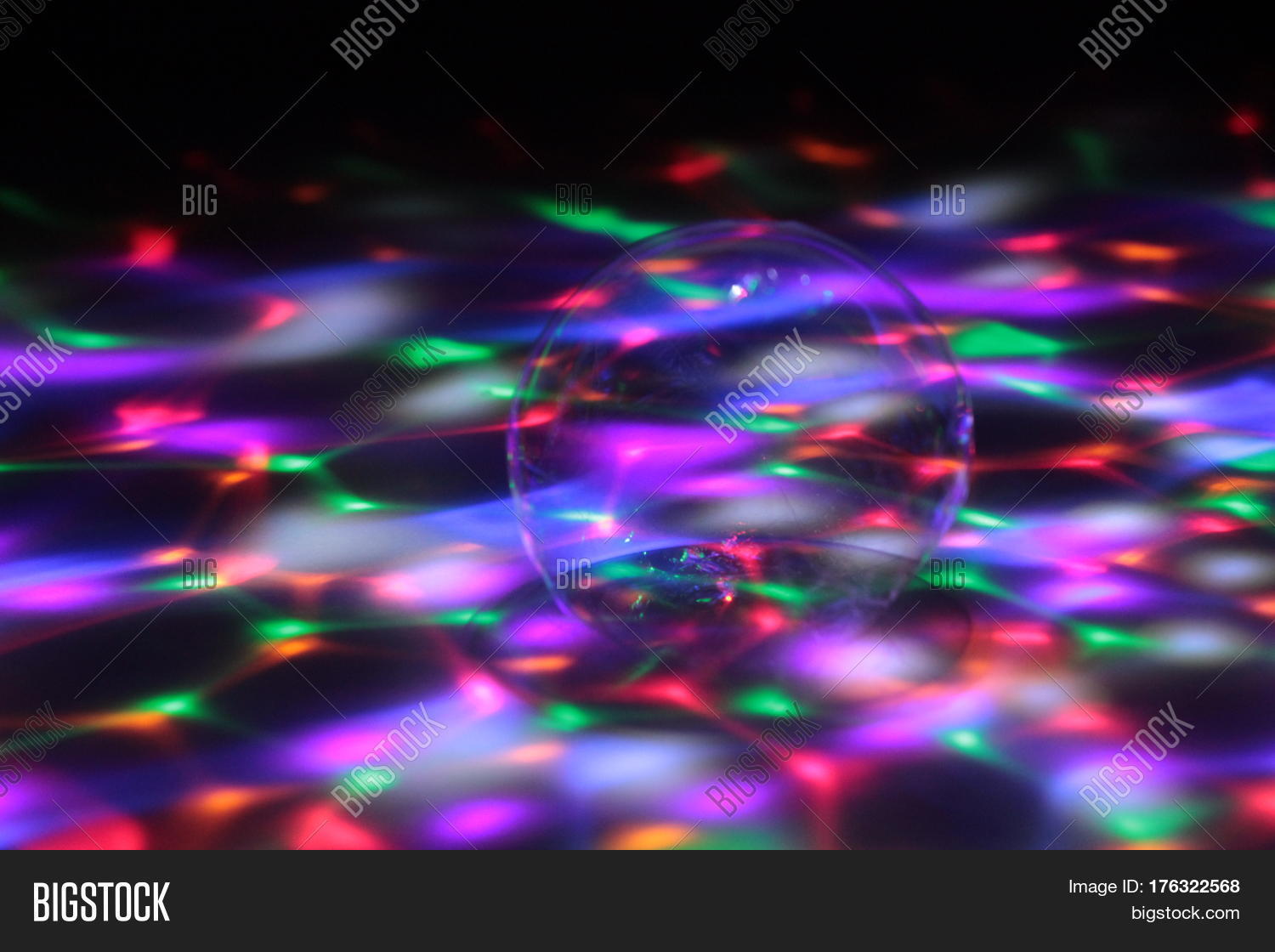 Bubble Light Show On Image & Photo (Free Trial) | Bigstock