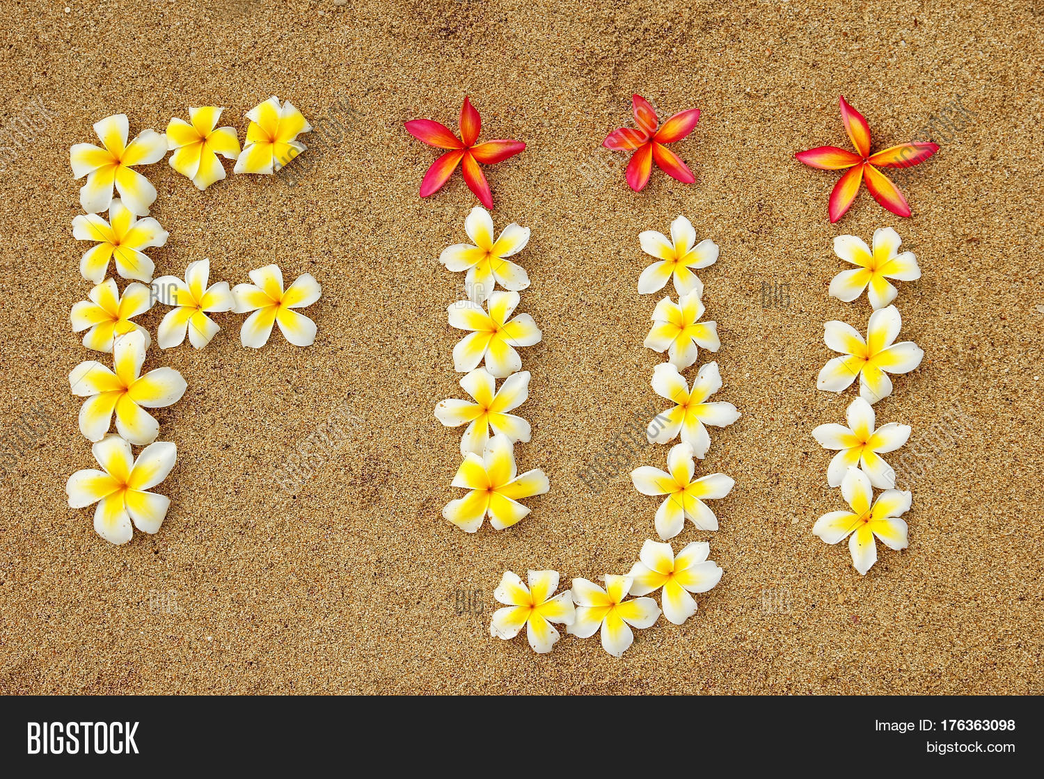 Word Fiji Written On Image & Photo (Free Trial) | Bigstock