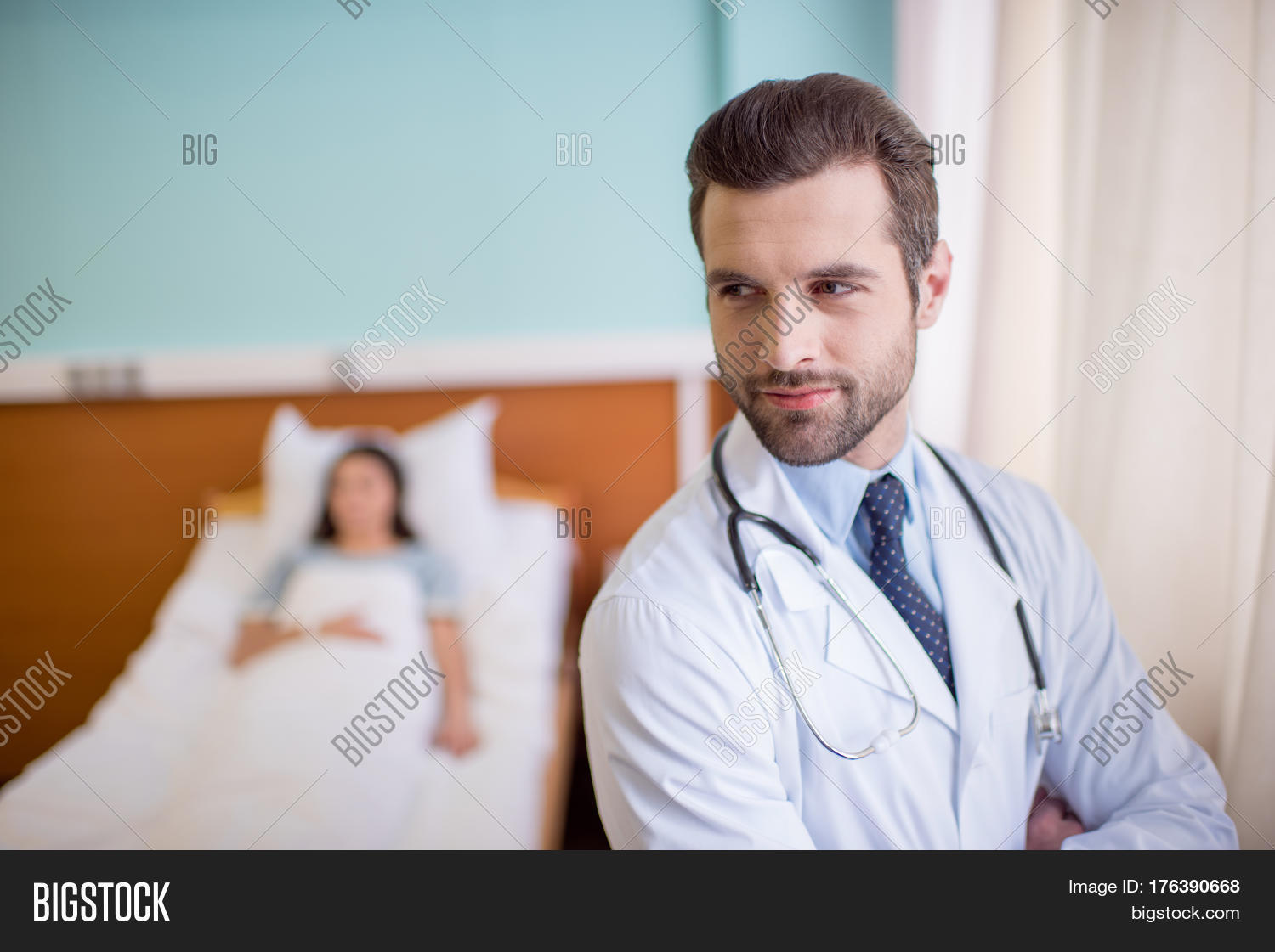 Male Doctor Hospital Image & Photo (Free Trial) | Bigstock