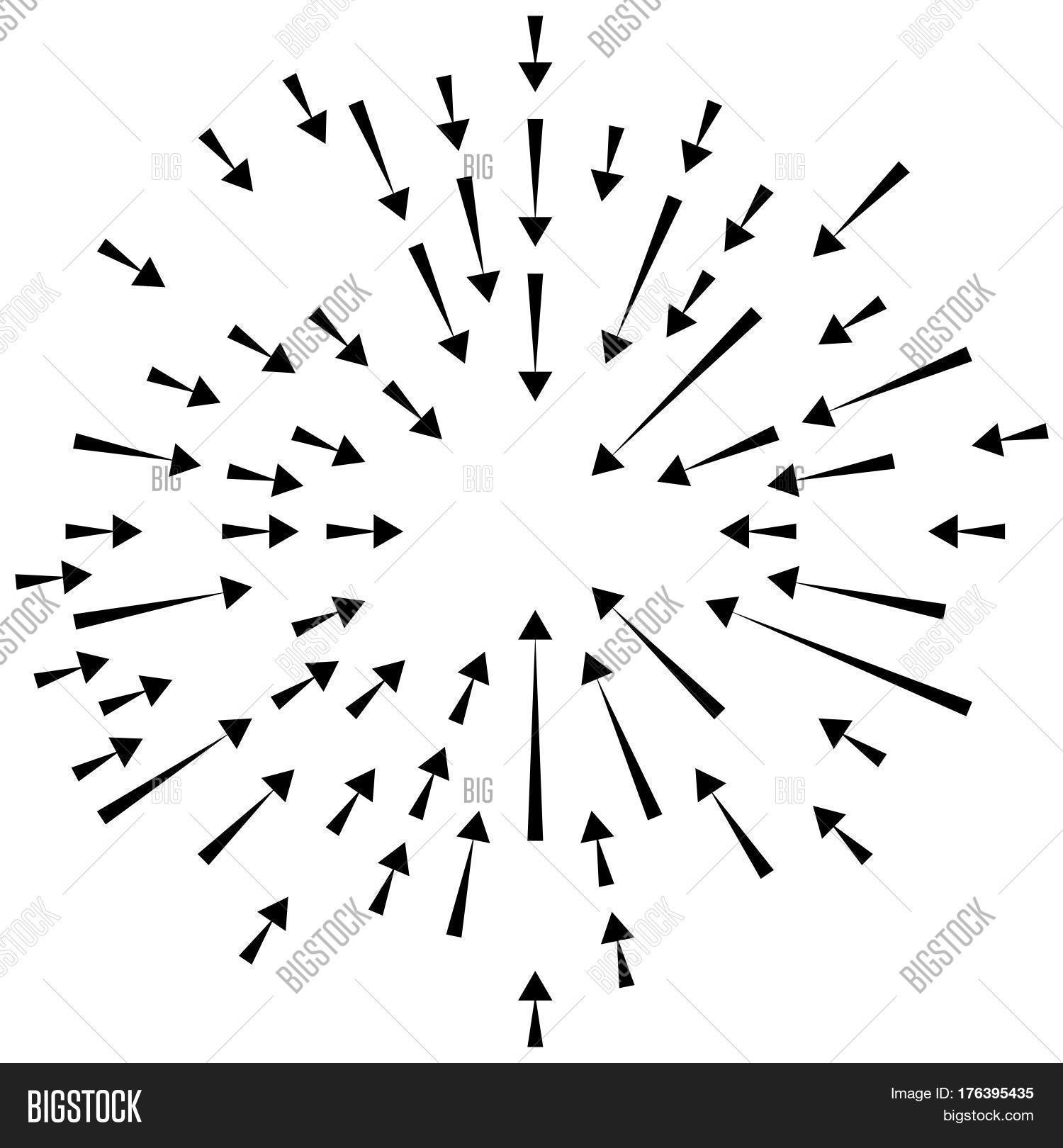 Radial Lines Element Vector & Photo (Free Trial) | Bigstock