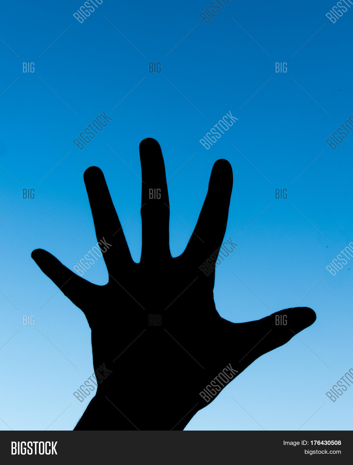 Palm Hand Hi Five Hi5 Image & Photo (Free Trial) | Bigstock