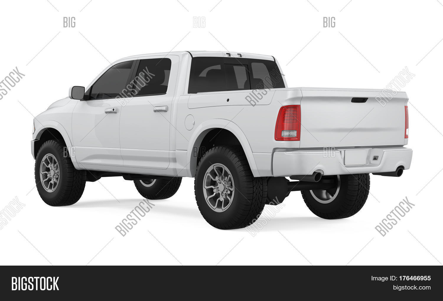 Silver Pickup Truck Image & Photo (Free Trial) | Bigstock
