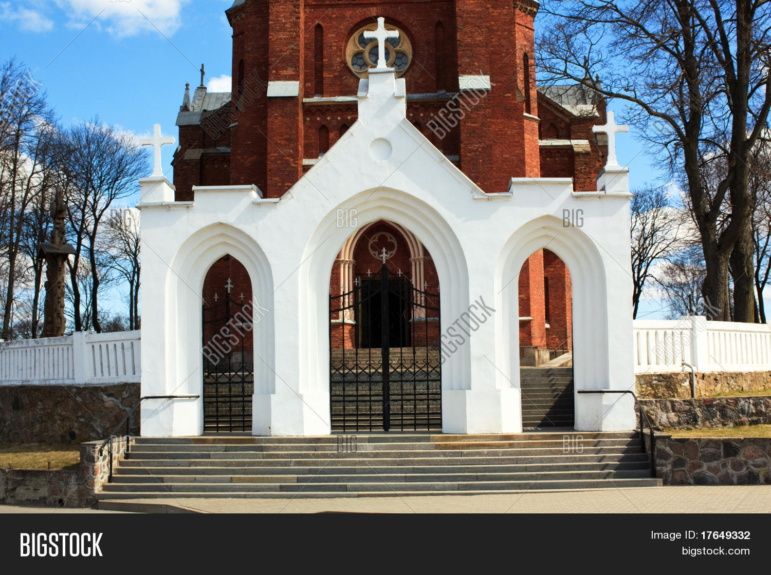 Entrance Gate Catholic Image & Photo (Free Trial) | Bigstock