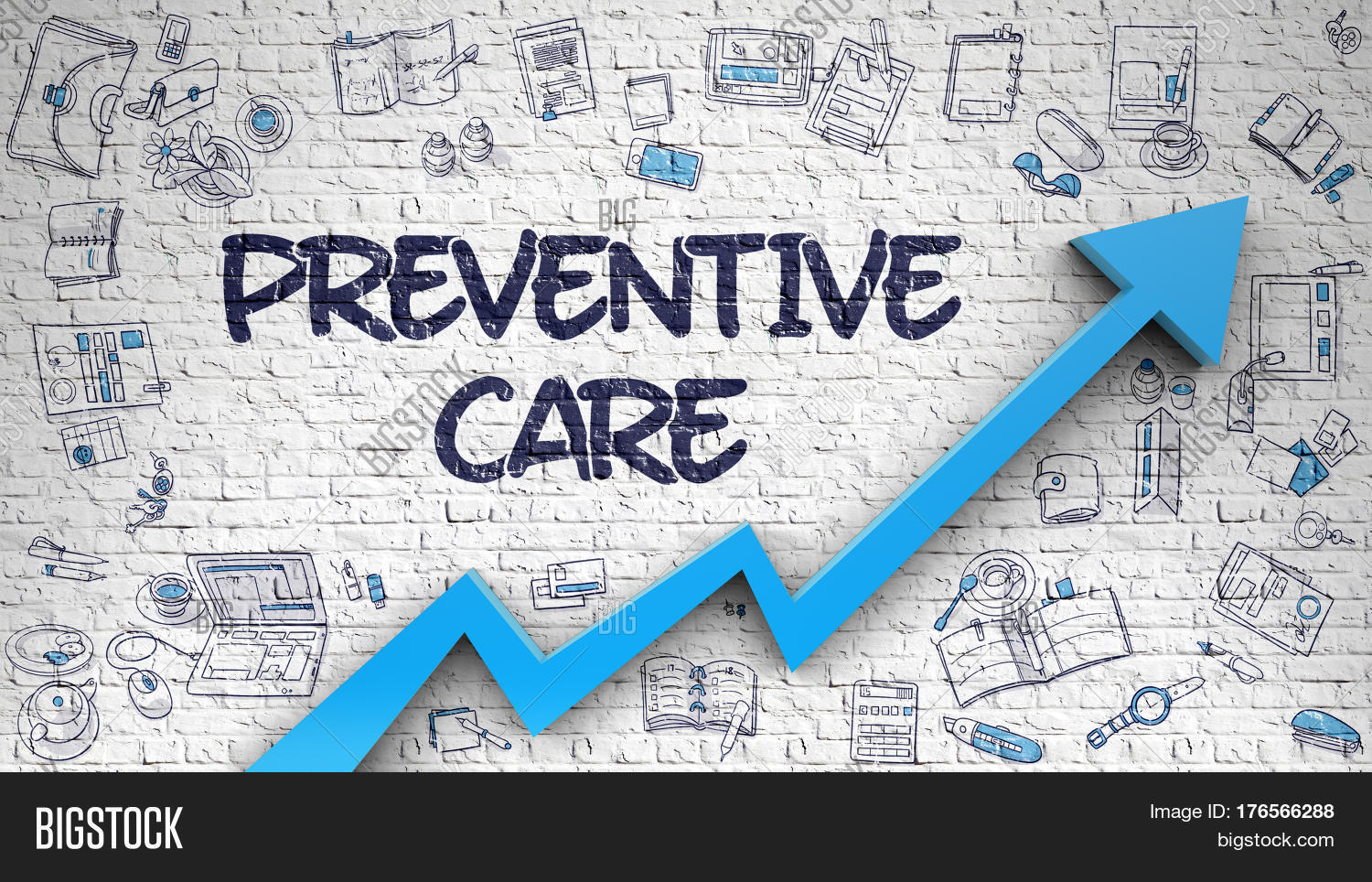 Preventive Care Drawn Image & Photo (Free Trial) | Bigstock