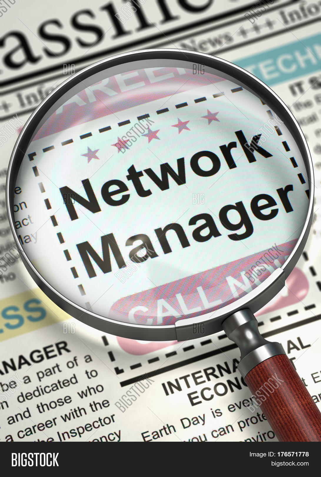 Network Manager - Image & Photo (Free Trial) | Bigstock
