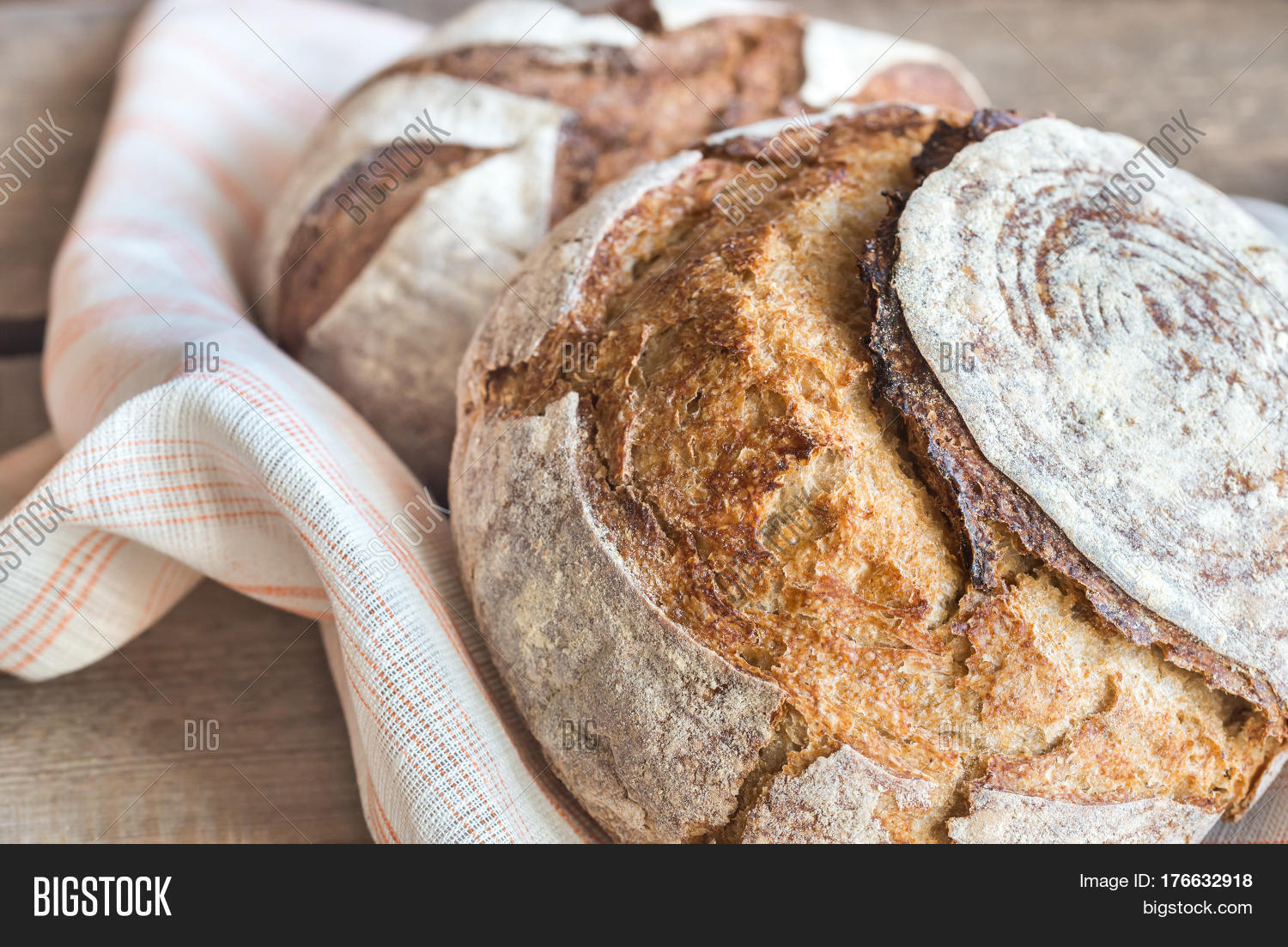 Two Loaves Bread Image & Photo (Free Trial) | Bigstock