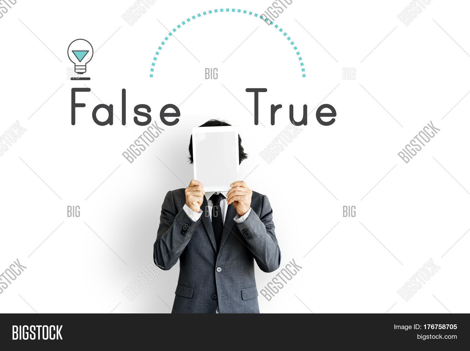 Antonym Opposite True Image & Photo (Free Trial) | Bigstock