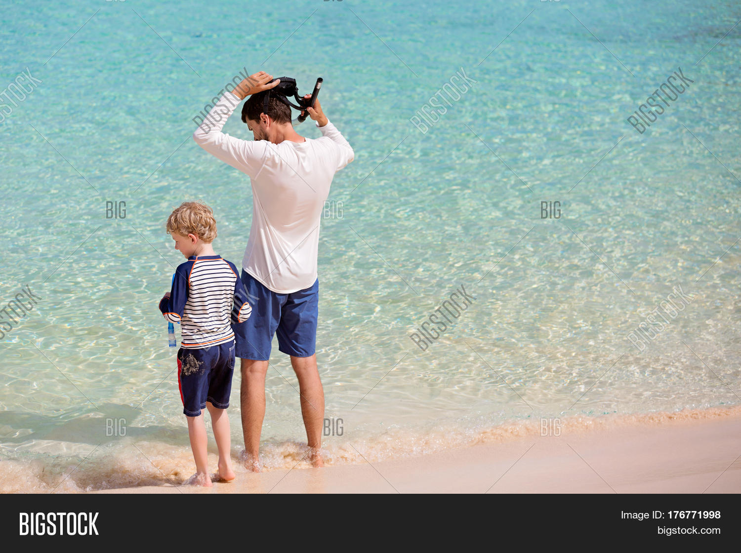 Back View Family Two Image & Photo (Free Trial) | Bigstock