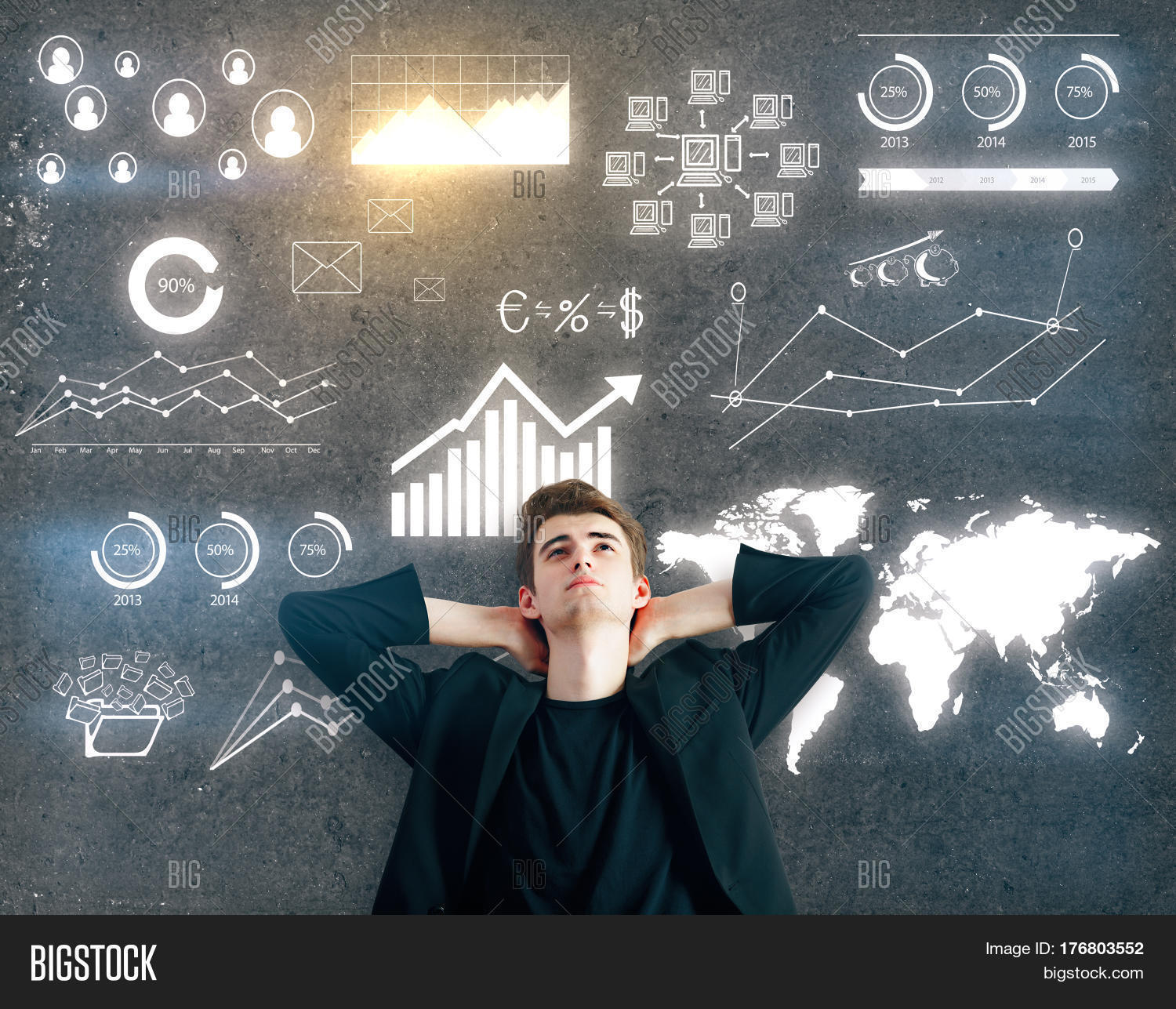 Thoughtful Man Drawn Image & Photo (Free Trial) | Bigstock