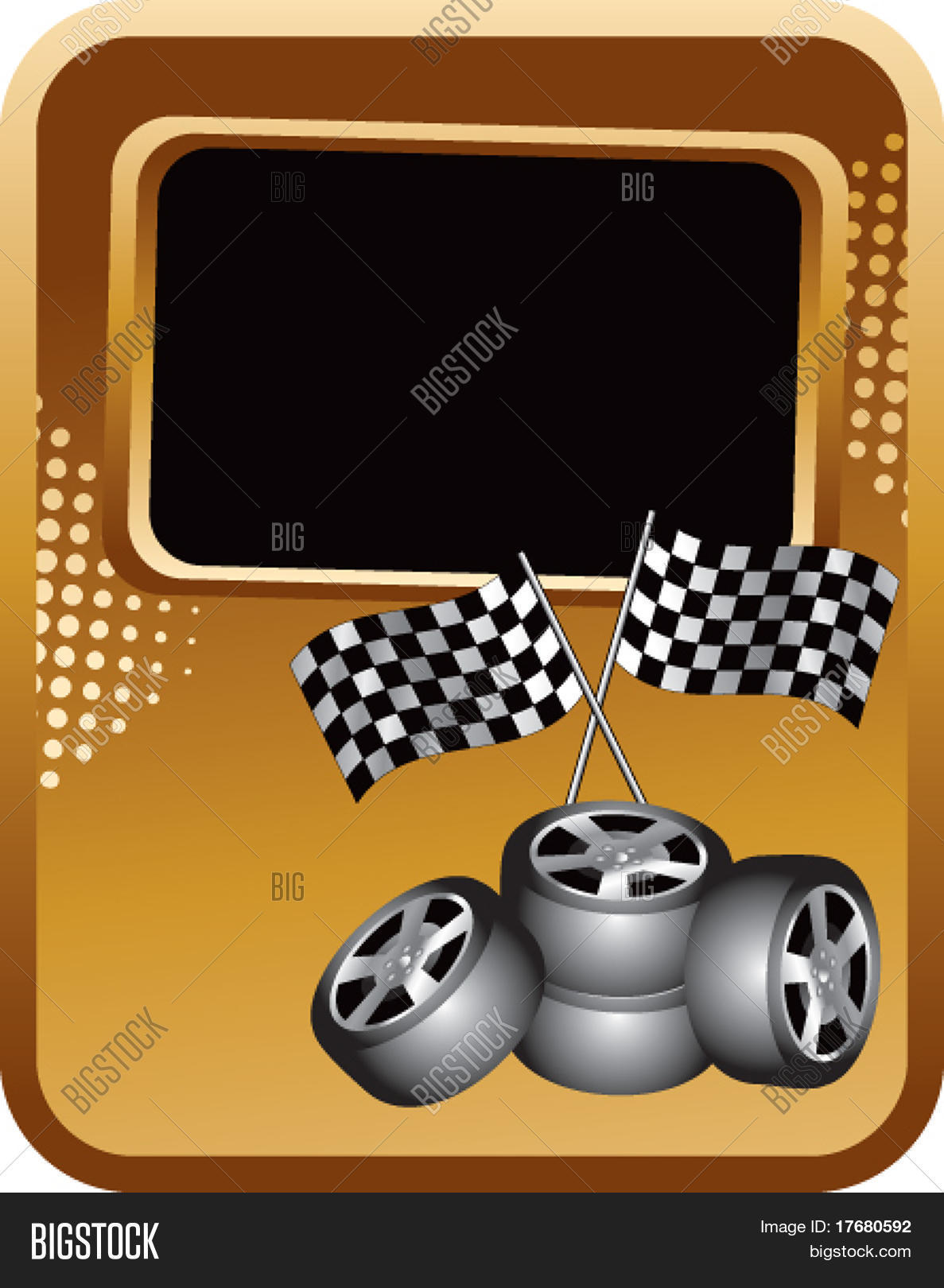 Racing Checker Flags Vector & Photo (Free Trial) | Bigstock