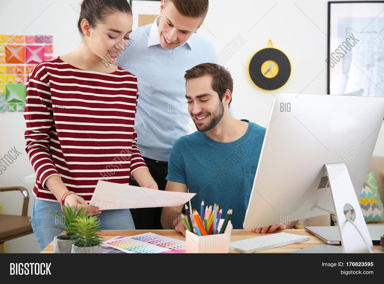 Group Young Designers Image & Photo (Free Trial) | Bigstock