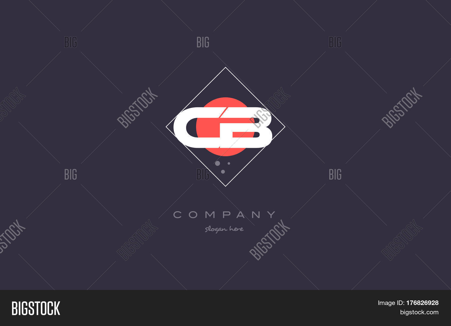 Cb C B Vintage Retro Vector & Photo (Free Trial) | Bigstock