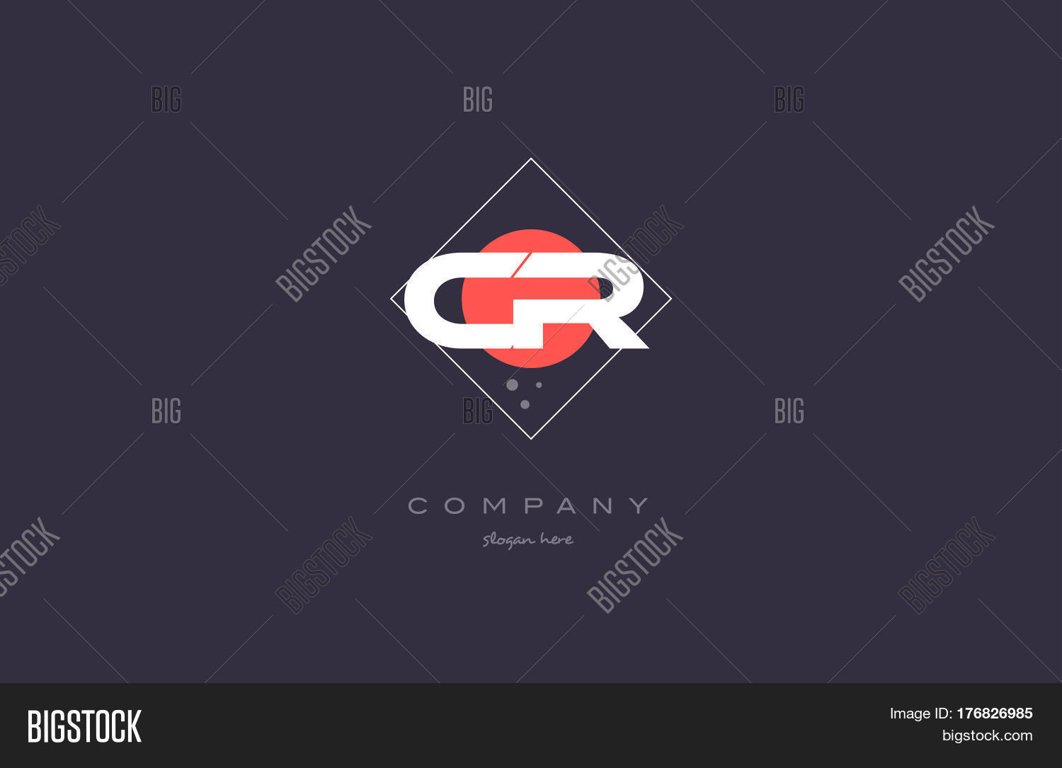 Cr C R Vintage Retro Vector & Photo (Free Trial) | Bigstock