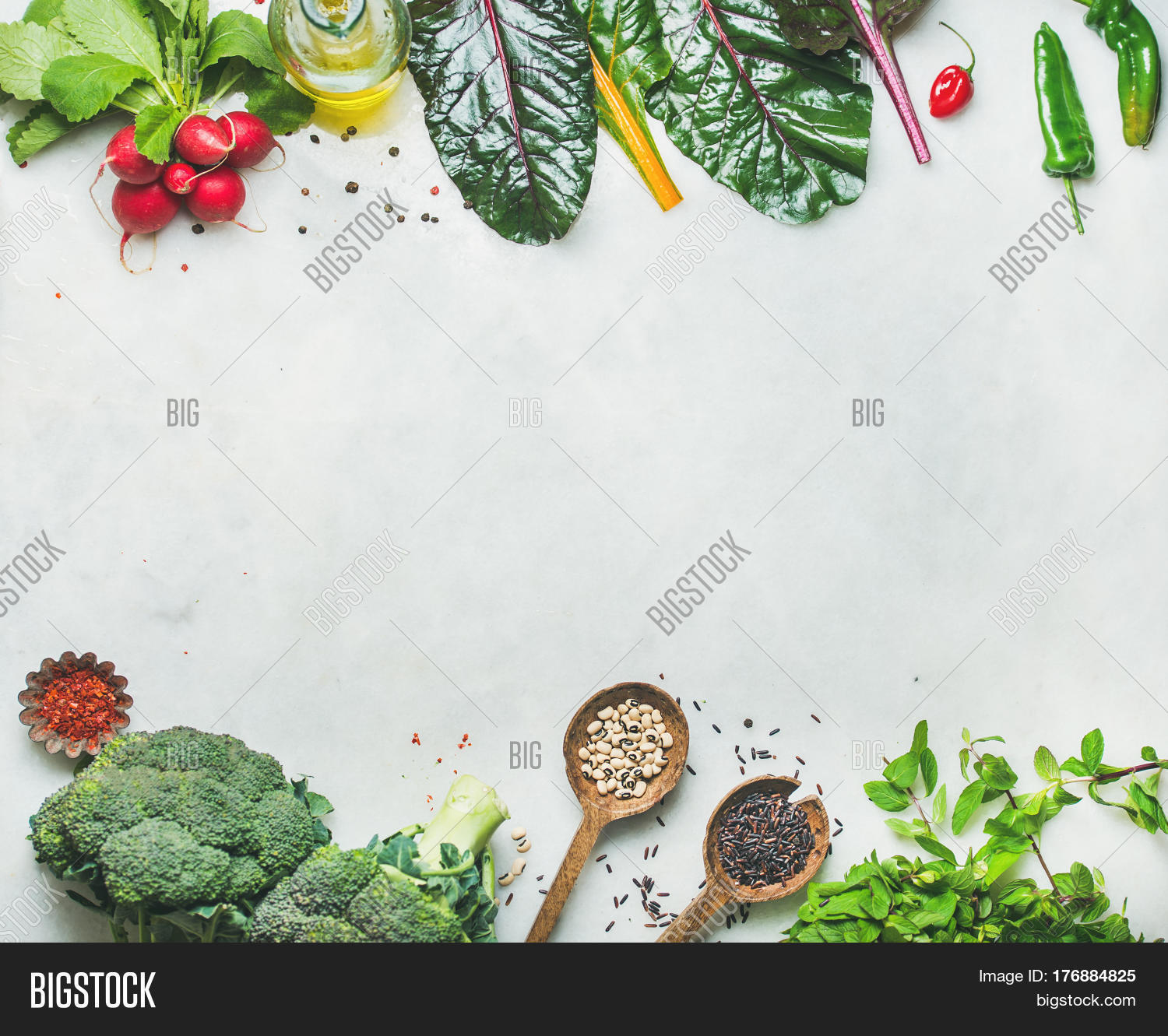 Fresh Raw Greens, Image & Photo (Free Trial) | Bigstock