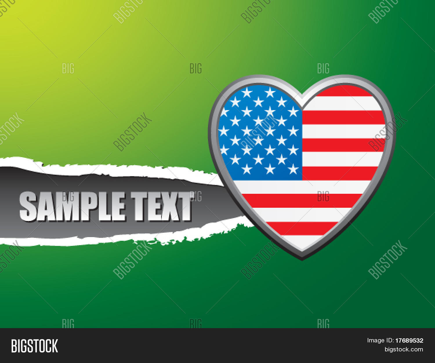 American Heart On Vector & Photo (Free Trial) | Bigstock