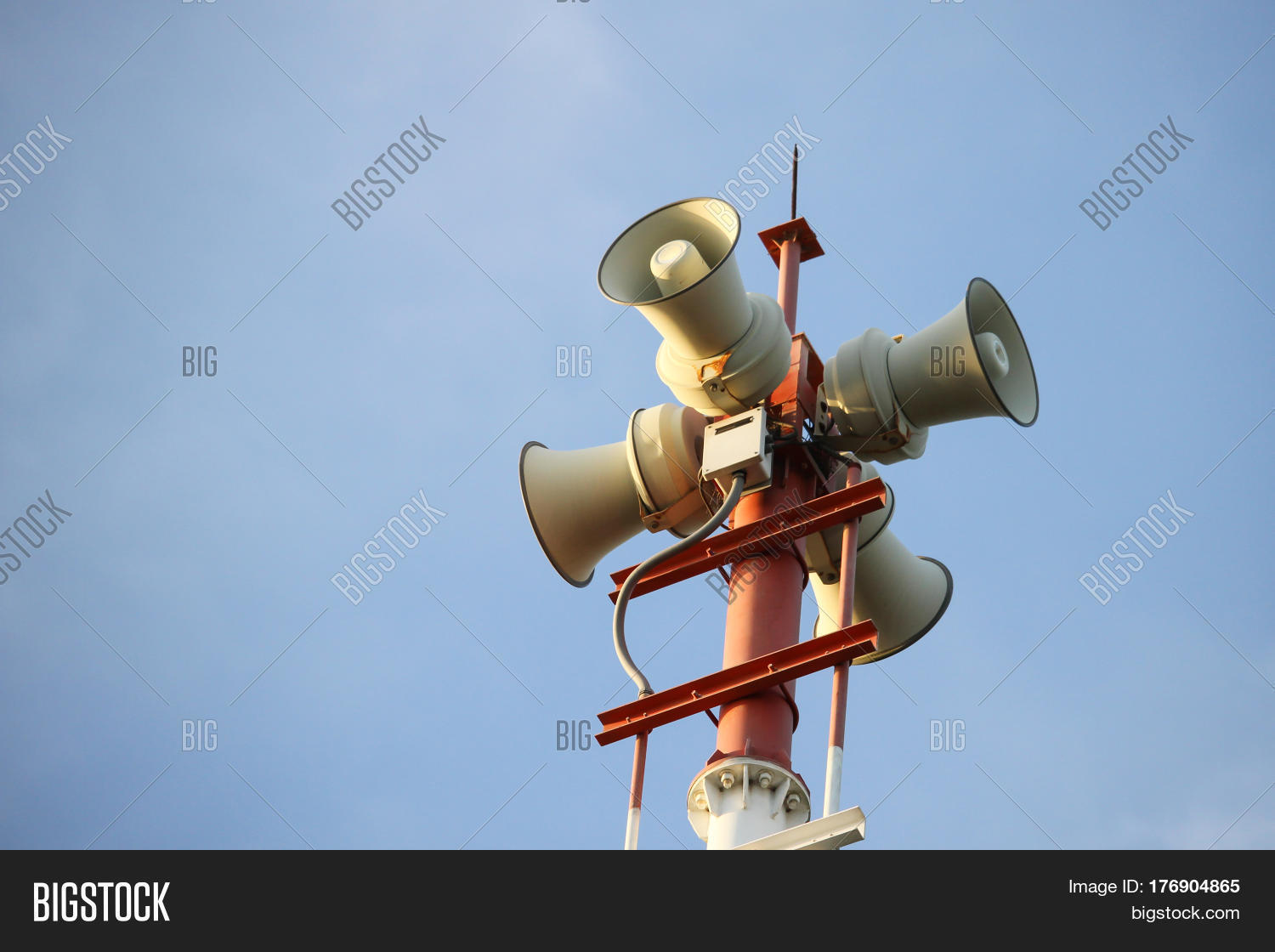Tsunami Siren Warning Image & Photo (Free Trial) | Bigstock
