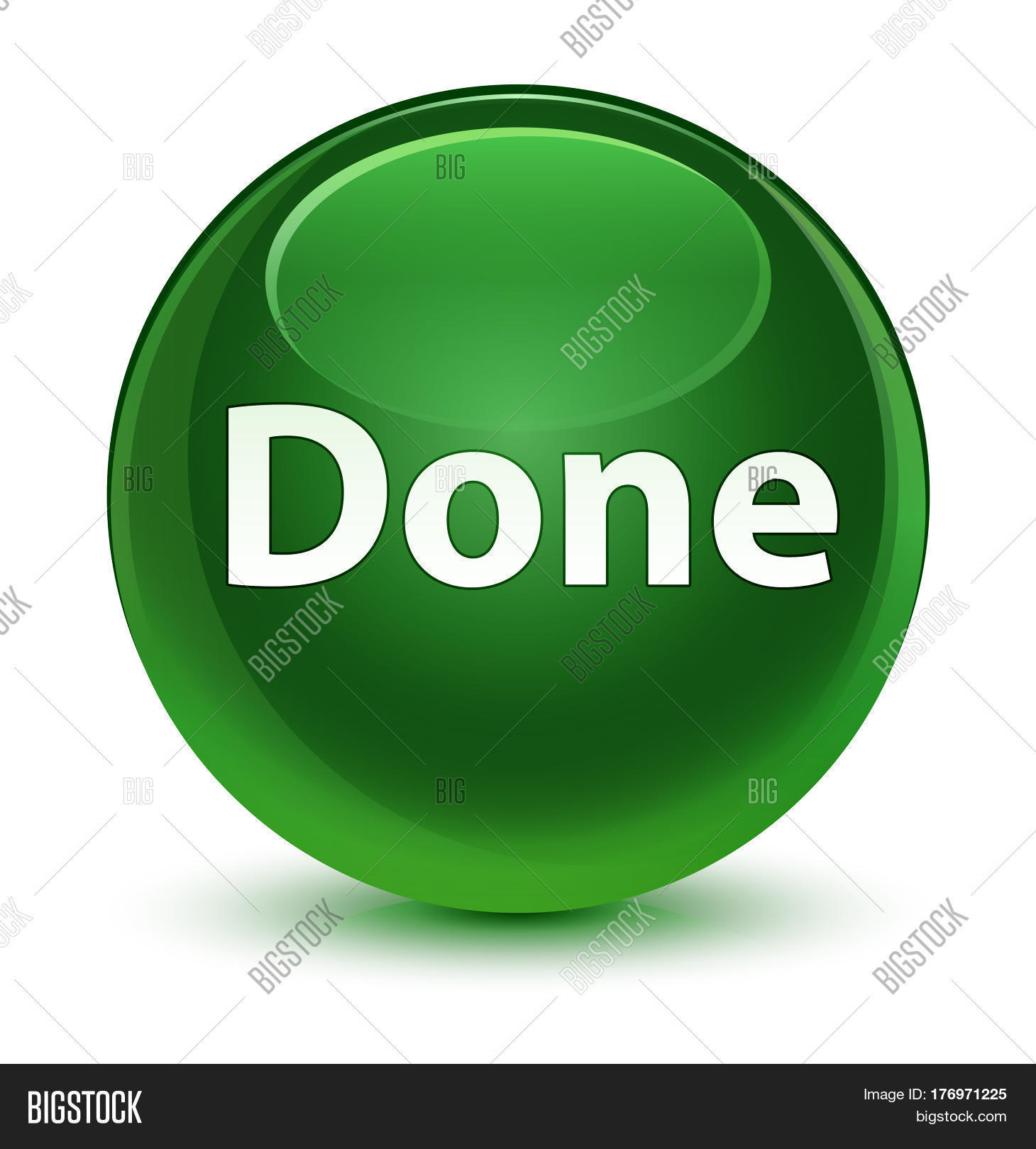 Done Glassy Soft Green Image & Photo (Free Trial) | Bigstock