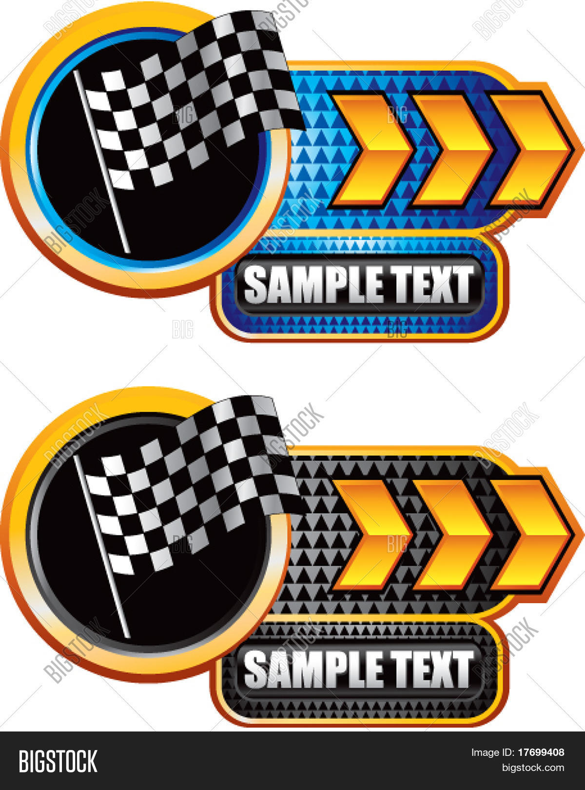 Vector y foto Bandera De Carreras (prueba gratis) | Bigstock