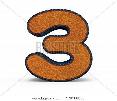 Brown Number 3 Image & Photo (Free Trial) | Bigstock