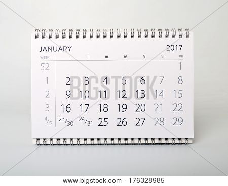 January Calendar Sheet Image & Photo (Free Trial) | Bigstock