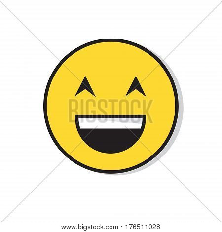 Yellow Smiling Face Vector & Photo (Free Trial) | Bigstock