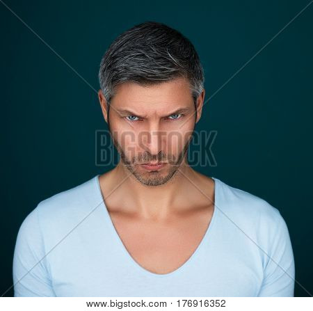 Male Portrait Anger Image & Photo (Free Trial) | Bigstock
