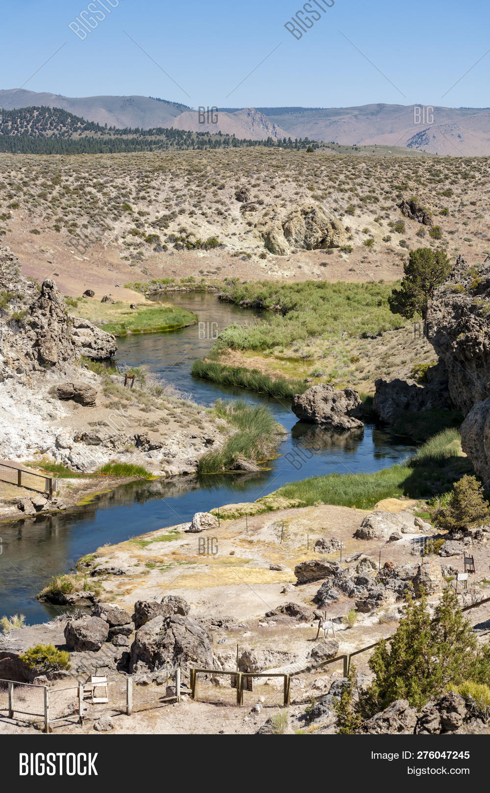 Hot Springs Hot Creek Image & Photo (Free Trial) | Bigstock