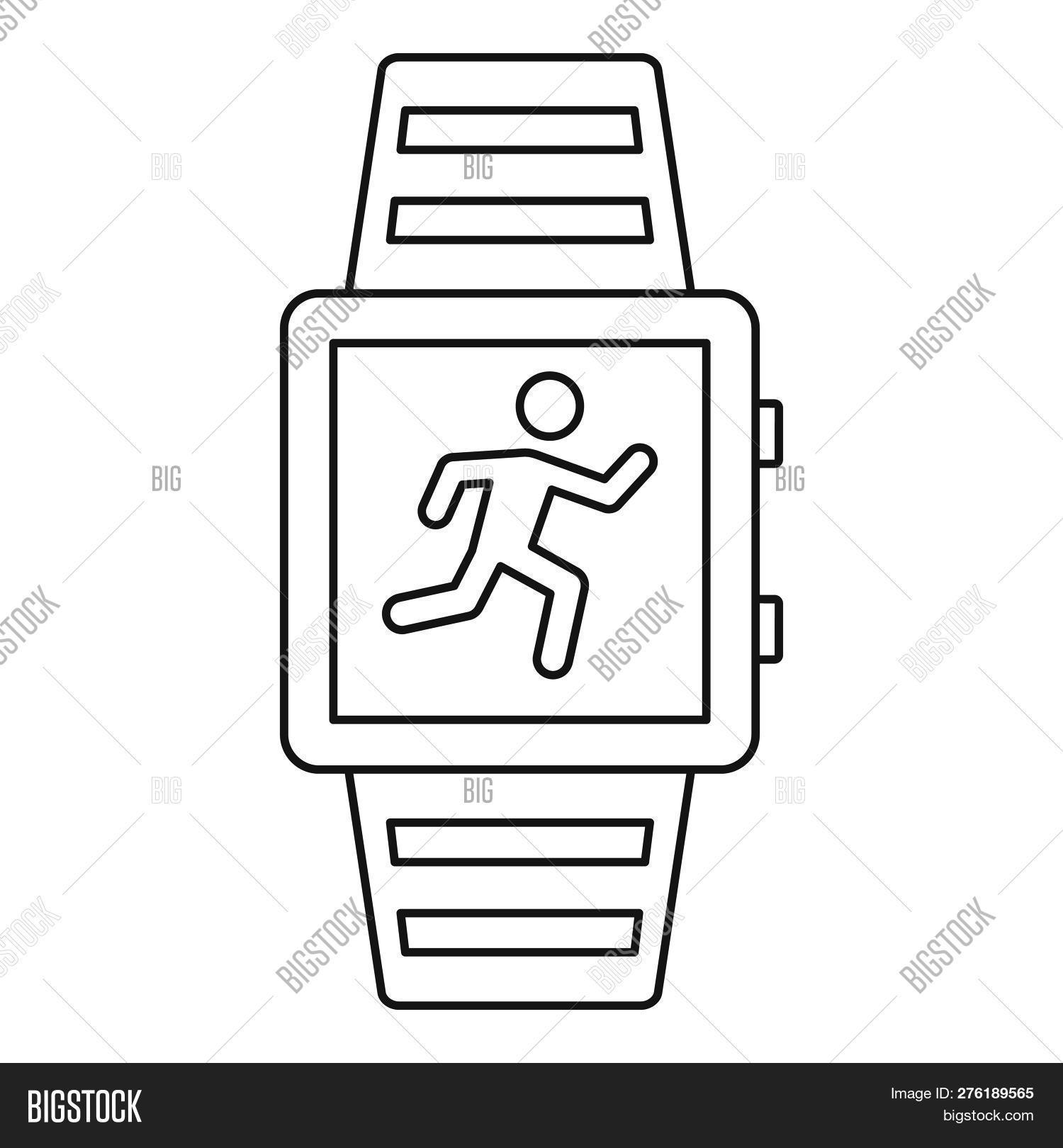 Sport Smartwatch Icon Image & Photo (Free Trial) | Bigstock